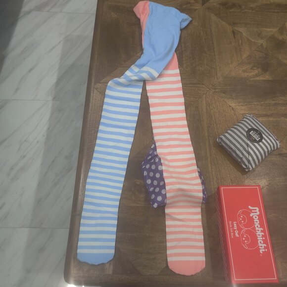 SNAG | Accessories | Snag Striped Tights Size G Plus Size New | Poshmark